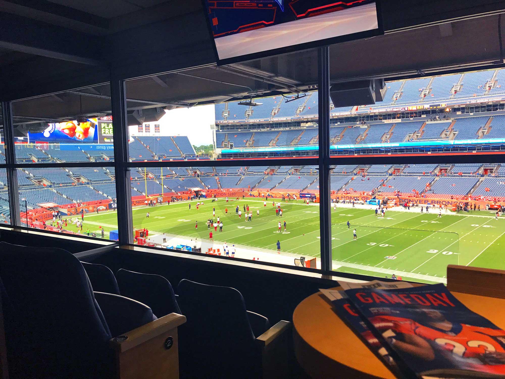 Denver Broncos Suite Rentals | Sports Authority Field at Mile High ...