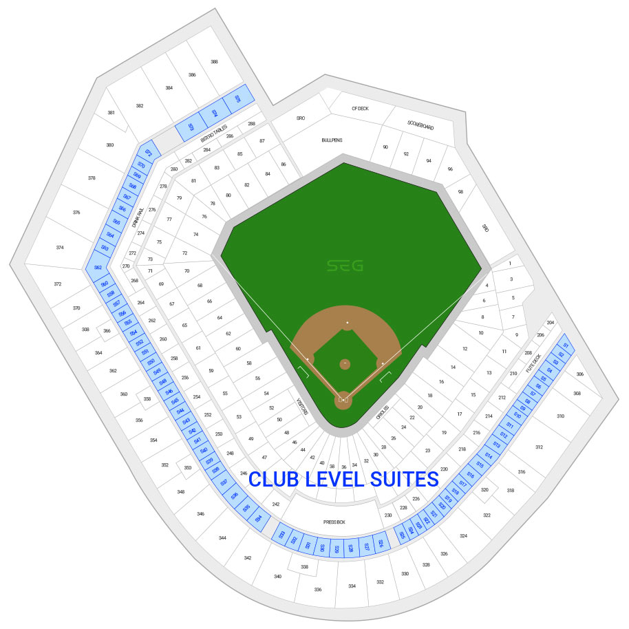 Camden Yards Seating Chart With Seat Numbers | Cabinets Matttroy