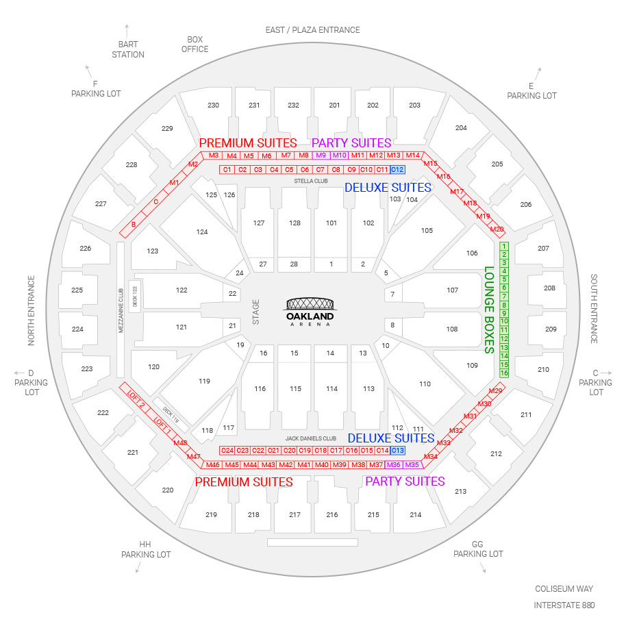 Oracle Arena Seating Capacity | Cabinets Matttroy